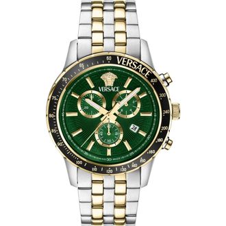 Versace Sport Chrono - - Accessories - Herren - Gr&uuml;n - ONE SIZE