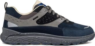 Geox Herren U SPHERICA 4X4 B ABX Sneaker, Navy/Dark Grey, 44 EU