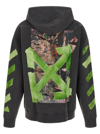 Off-white Bacco Arrow Hoodie - Black
