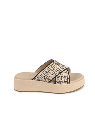 Tommy Hilfiger Plattform-Sandalen Th Monogram