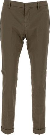 Dondup Homme, Pantalons, Vert, Taille: W29 Chinos Gaubert