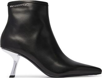Karl Lagerfeld Stiefeletten KARL LAGERFELD Karmel KL33635 Schwarz