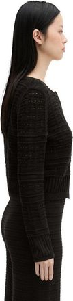 Marc O'Polo Cardigan aus Baumwolle-Leinen-Mix