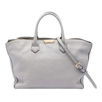 Burberry Pre-owned Sac bandouli&egrave;re Dewsbury - Femme - Pre-owned - Gris - Taille: ONE Size