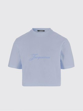 Jacquemus Rundhals-T-Shirt aus Baumwolle mit Logo
