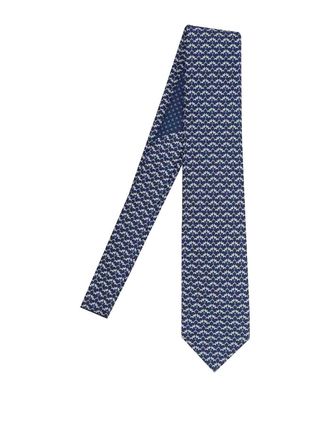 Ferragamo Krawatte - Blau