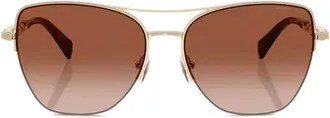 Michael Kors Femme, Accessoires, Jaune, Taille: 57 MM Mk1163 101413 Lunettes de soleil