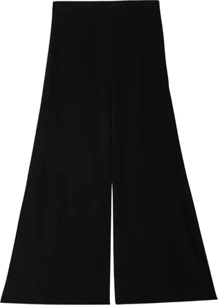 ottod'Ame Femme, Pantalons, Noir, Taille: 38 FR Wide Pantalons