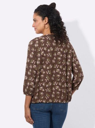 Witt Klassische Bluse Druckbluse 3/4-Arm