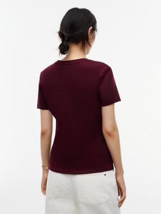 Tommy Hilfiger T-Shirt SLIM CODY C-NK Baumwolle, slim fit