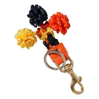 Dolce & Gabbana unisex, Accessoires, Multicolore, Taille: ONE Size Porte-cl&eacute;s fermoir cha&icirc;ne