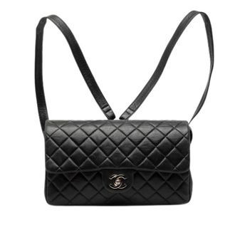 Chanel Pre-owned Lederrucksack - - Pre-owned - Damen - Schwarzk - ONE SIZE