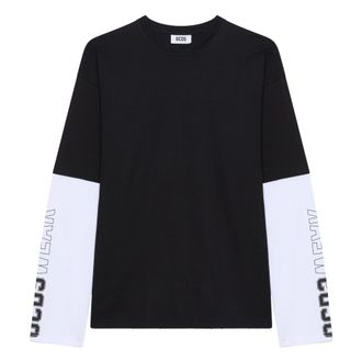 GCDS Langarm-T-Shirt - - Tops - Herren - Mehrfarbig - S
