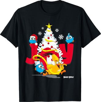 Angry Birds Weihnachten Joy Offizielles Merchandise T-Shirt