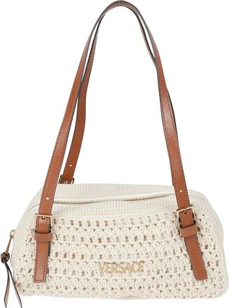 Versace Femme, Sacs, Blanc, Taille: ONE Size Sac bandouli&egrave;re Tag