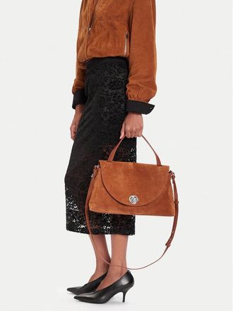 Coccinelle Handtasche Toc Coccinellenikla Suede Bim E1 TOC 18 01 01 Braun