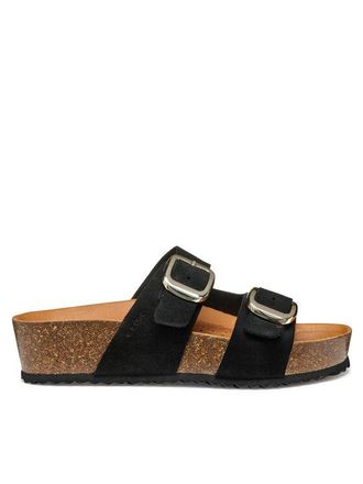 Geox Pantoletten D Brionia H D551DA 00022 C9999 Schwarz