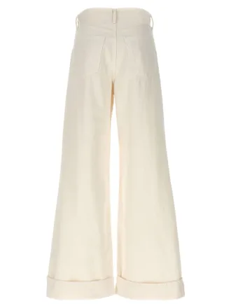 A Gold E Dame Jeans - Cream