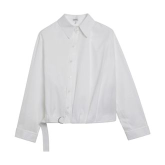 Loewe Damen, Blusen & Hemden, Wei&szlig;, MGr&ouml;&szlig;e