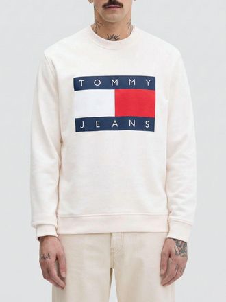 Tommy Jeans Sweatshirt TOMMY JEANS Homme couleur Jaune Cr&egrave;me