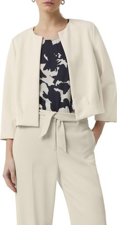 Comma Offene Scuba-Jacke im Boxy Fit