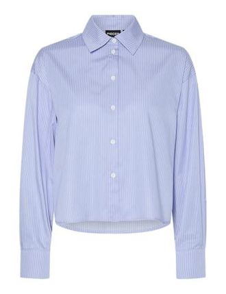 Pieces Pcjeona Ls T-Shirt WVN BC, Baby Lavender, S Femmes