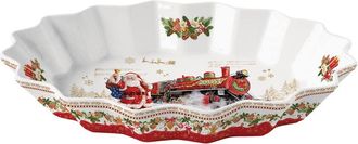 Easy Life Servierplatte, 30 x 20,5 cm, Porzellan, R1241 CHME, Rot