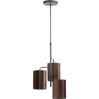 Light & Living H&auml;ngeleuchte - Edisa - braun - metall - gro&szlig;e - Light&living