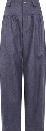 Chlo&eacute; Wide-Leg Trousers Barrel