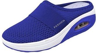 Generic Mules orthop&eacute;diques pour femme - Soutien de la vo&ucirc;te plantaire - Bout ferm&eacute; - Pour diab&eacute;tiques - Large largeur - Respirantes - Confortables - Chaussur