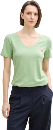 Tom Tailor Kinder T-Shirt mit Print, Wool White, 176