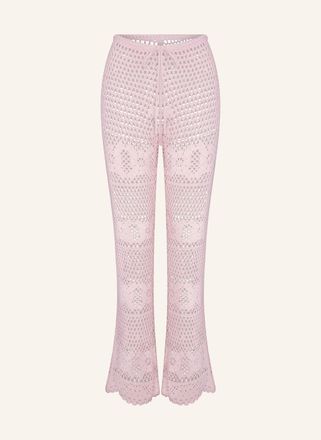 SKIMS Skims Hose Crochet Cover-Ups pink