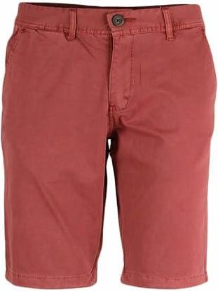 Enrico Coveri Bermuda Homme Coton - Bermuda Homme Cargo - Short Homme Coton - Bermuda Homme avec Poches et Sans, Cash Bordeaux, 40
