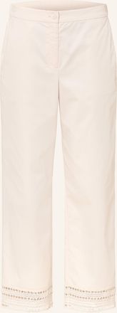 Elena Miro Elena Miro 7/8-Hose Mit Spitze beige