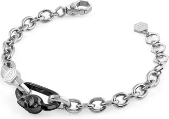 Philipp Plein Armb&auml;nder - Armband Plein Edge - Gr. EINHEITSG - in Silber - f&uuml;r Damen