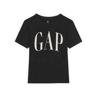 GAP T-Shirt 708411-06 Schwarz Regular Fit