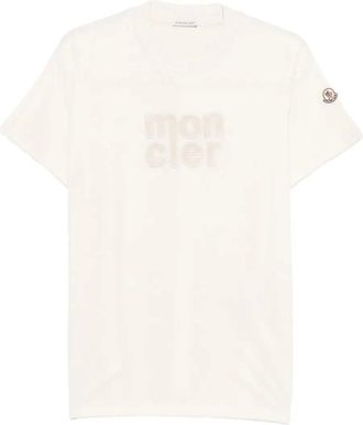 Moncler Femme, Tops, Beige, Taille: 38 FR Chemise à manches courtes 036