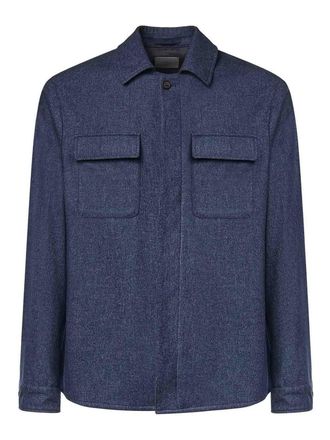 Eleventy Casualjacke - Dunkelblau