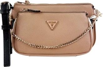 Guess Femme, Sacs, Brun, Taille: ONE Size Noelle Mini Crossbody