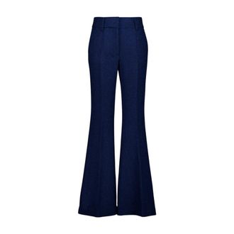Gabriela Hearst Rhein Schlaghose - - Trousers - Damen - Blau - XL