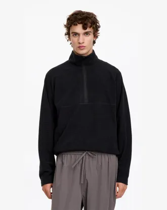Arket ACTIVE Pullover Mit Kurzem Rei&szlig;verschluss -Schwarz