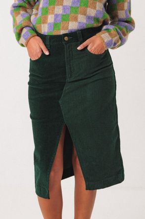 SKFK Damen vegan Rock Medea Gr&uuml;n