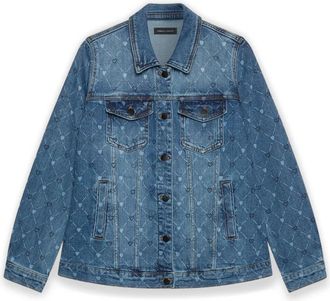 Fiorella Rubino Damen, Jacken, Blau, 3XLGr&ouml;&szlig;e