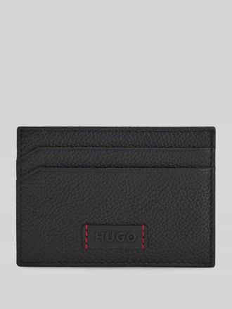 HUGO BOSS Kartenetui aus echtem Rindsleder Modell Ethon