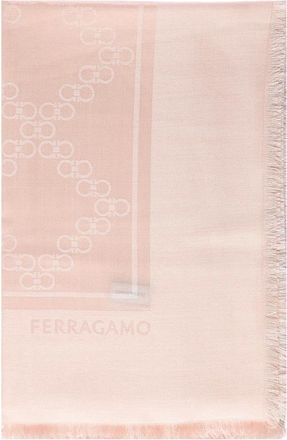 Ferragamo Femme, Accessoires, Rose, Taille: ONE Size Silky Scarves