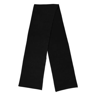 Dolce & Gabbana Femme, Accessoires, Noir, Taille: ONE Size Knitted Scarf