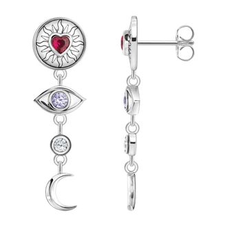 Thomas Sabo Kosmische Talismane Ohrringe - - Accessories - Damen - Grau - ONE SIZE