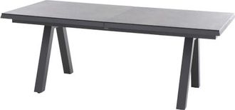 Siena Garden Tirana Ausziehtisch 200/260x100cm matt anthrazit
