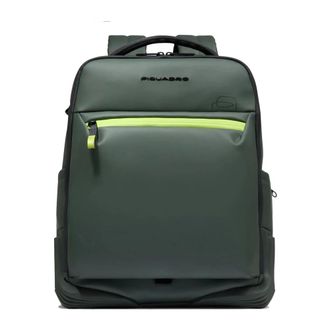 Piquadro Sac &agrave; dos de voyage extensible pour ordinateur portable - Homme - Sacs - Vert - Taille: ONE Size