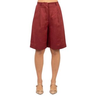 Max Mara Damen, Shorts, Rot, XSGr&ouml;&szlig;e